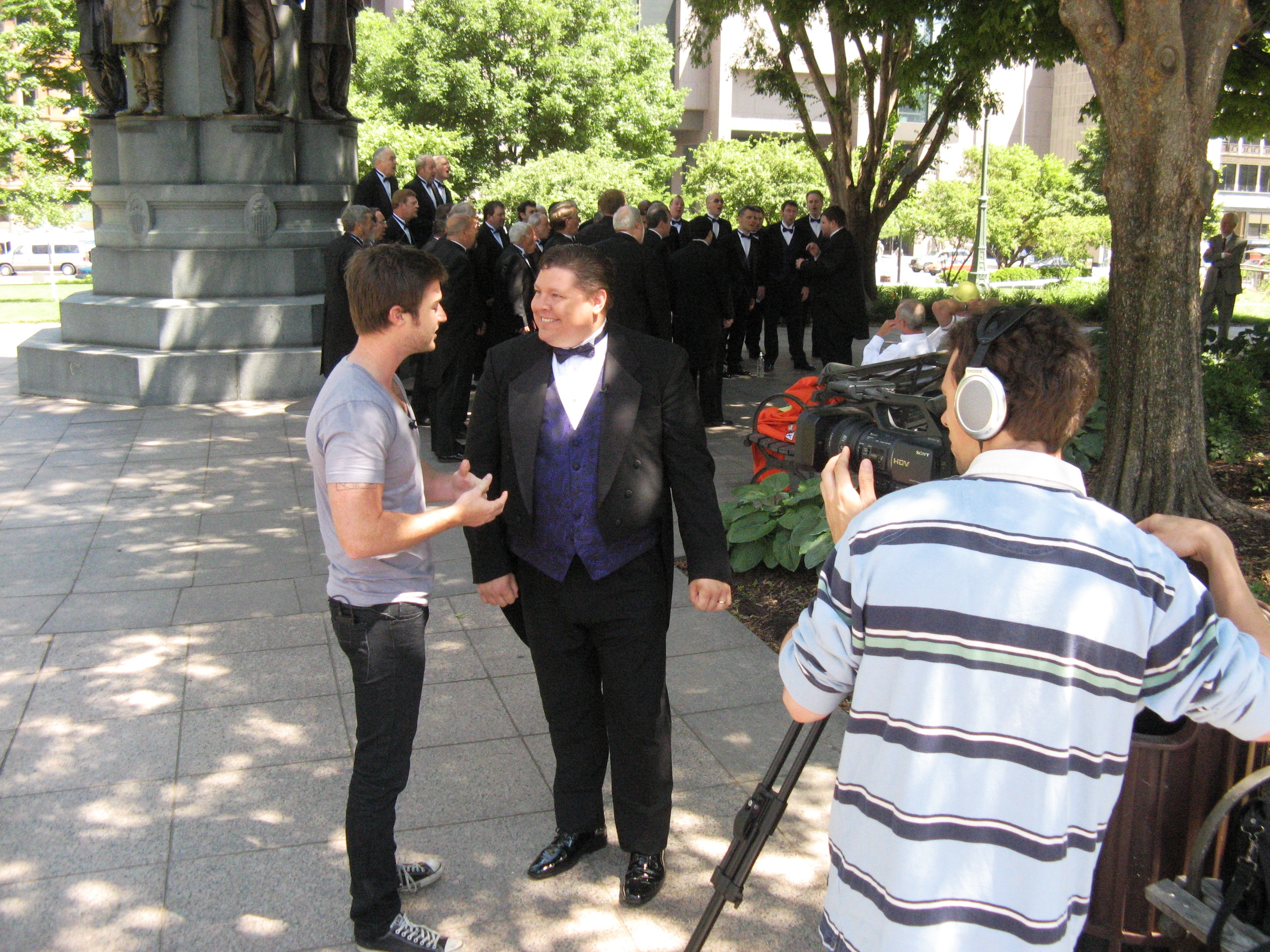 1 TV Ch 17 WDEM Jason Perkins With The Alliance Chorus | Ohio Statehouse